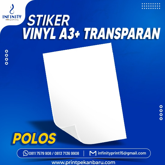 Stiker Quantac /K-TAK Transparant A3+ 32,5 x 48,5 cm Kosong | Infinity ...